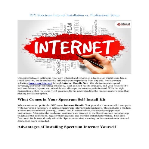 DIY Spectrum Internet Installation vs. Professional Setup.pdf