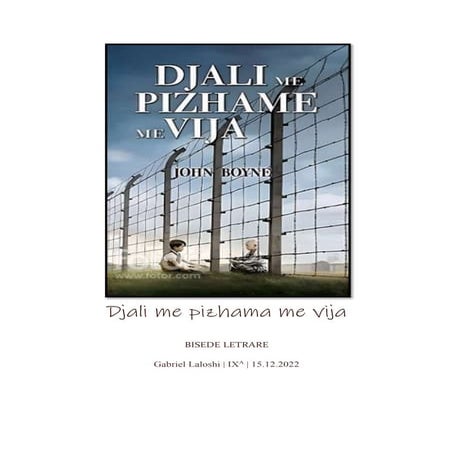 Djali me pizhama me vija/Gabriel Laloshi | DOCX