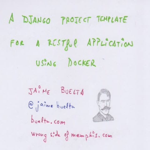 A Django project template for a RESTful application using Docker | PDF | Web Development | Internet