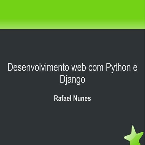Desenvolvimento Web Simples Com Python E Django Ppt 9304