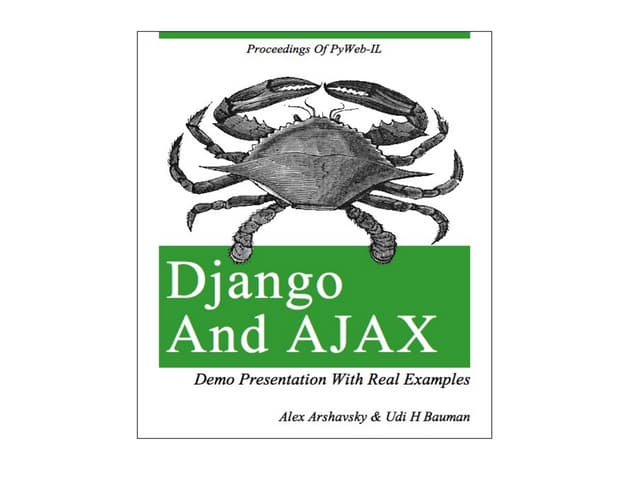 Django And Ajax Ppt