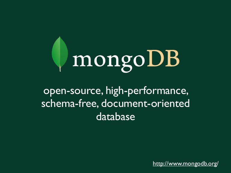 MongoDB hearts Django? (Django NYC)