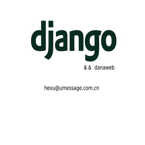 Django Firstofhexu | PPT