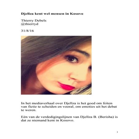 Djellza kent wél mensen in Kosovo | DOC