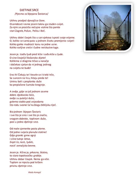 Arian Leka Poems into Croatian | PDF