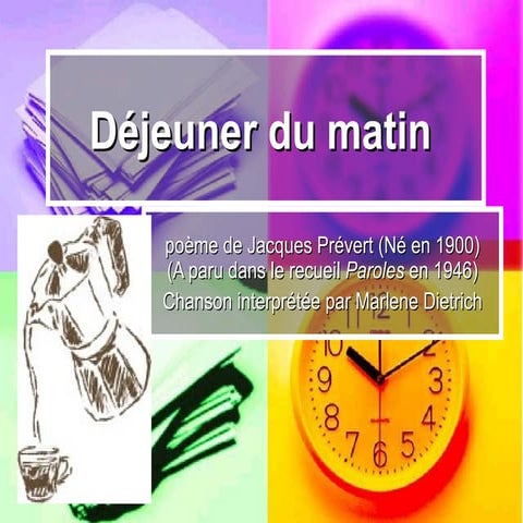 Dejeuner du matin | DOC