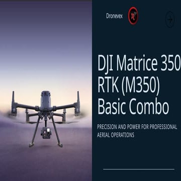 DJI Matrice 350 RTK Basic Combo: Precision and Power for Professional ...