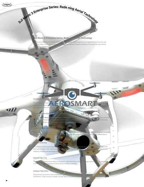 Elios 3 | PPTX | 3-D Graphics | Computer Software and Applications