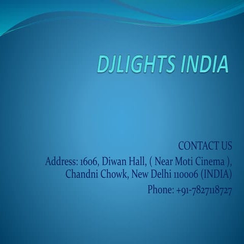 DJ LIGHT.pptx