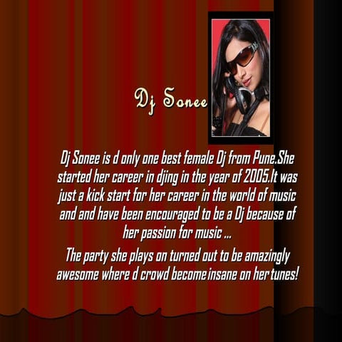 Party Map Female DJ Booking Agency | PPT