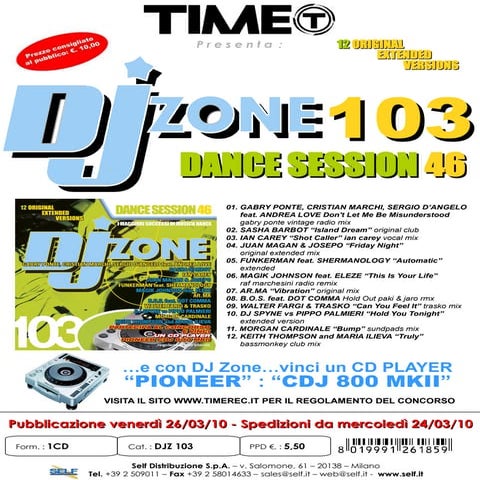 Dj Zone 103 Djz 103 (1) | PDF | Dance and Electronic Music | Music