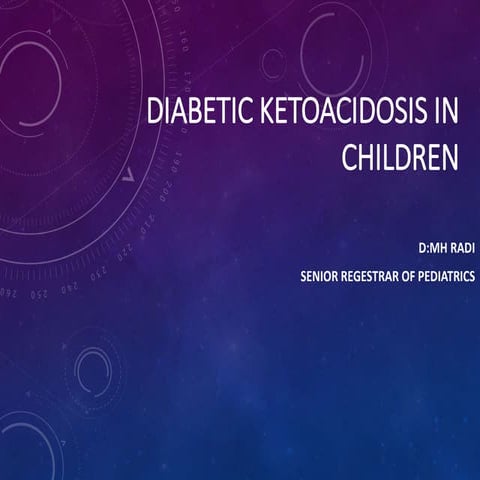 DKA in children | PPT