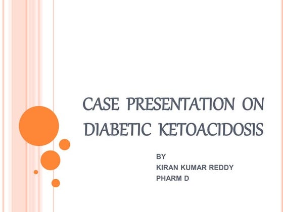 Ketoacidosisi Case Study | PPT