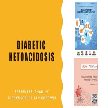 DKA Presentation in ICU................. | PPTX