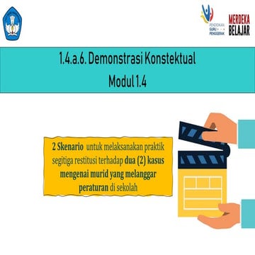 PPT DK SEGITIGA RESTITUSI MODUL 1.4 GURU PENGGERAK | PPTX