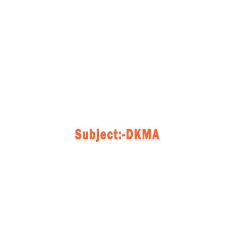 DKMA Software | PPT