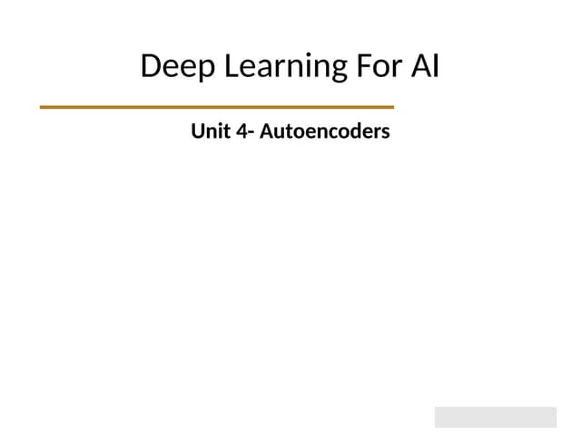 Autoencoder | PDF
