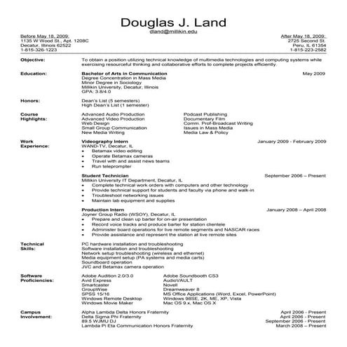 Anthony's Resume 2014 | DOC