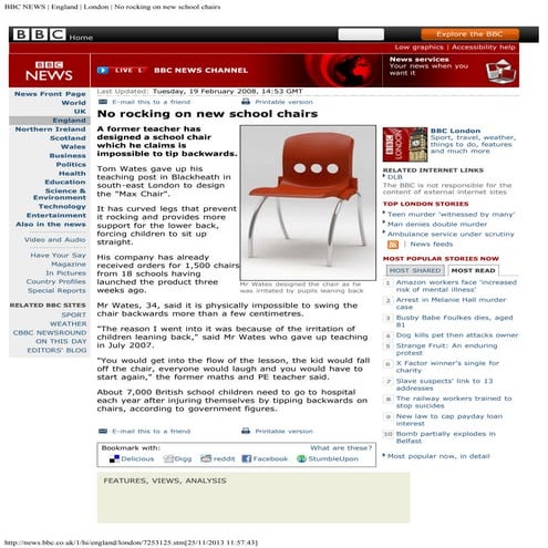 Dlb news.bbc.co.uk february 19th 2008 dlb: Designing and Supplying ...