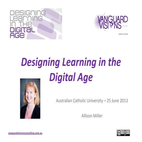 Digital Learning Design - Australian Catholic University | PPT