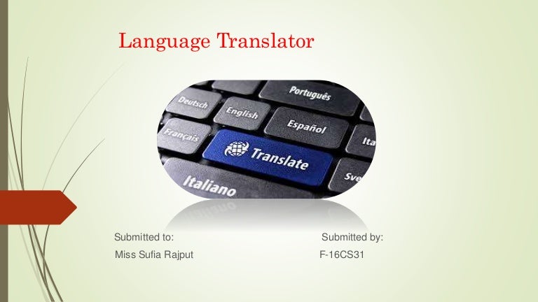 Computer Language Translator computer-language-translator