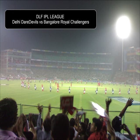 DLF IPL Cricket League Snaps Delhi Dare Devils Vs Bangalore Royal ...