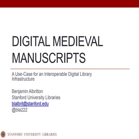 Digital Medieval Manuscripts | PPTX | Search | Internet