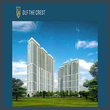 DLF Crest Gurgaon | PPTX | Civil Engineering Industry | Industries