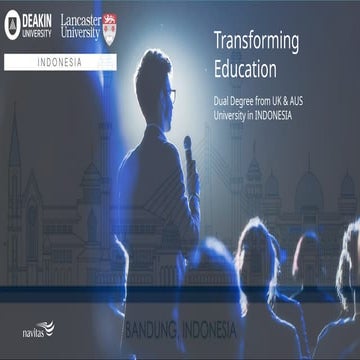 Deakin University Lancaster University Indonesia | PPTX