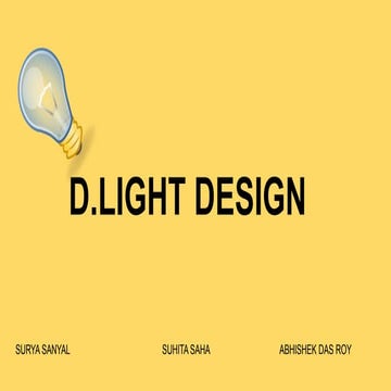Dlight presentation | PPT