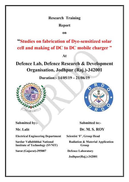 DRDO PROJECT REPORT1 | PDF | Computer Networking | Computing