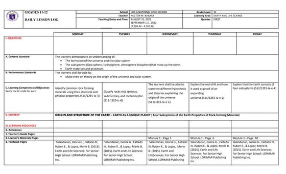 Lesson plan volcano 1(1) | PDF