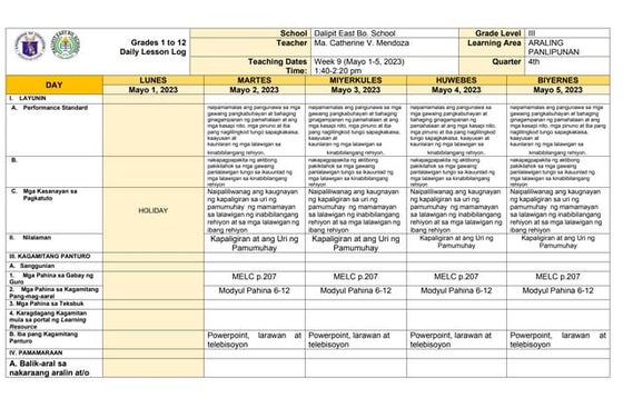 ARALING PANLIPUNAN GRADE 3 QUARTER 4 WEEK 1 DAY 1 | PPTX