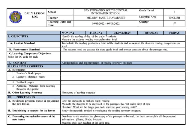 Action Plan on Aral reading Program.docx