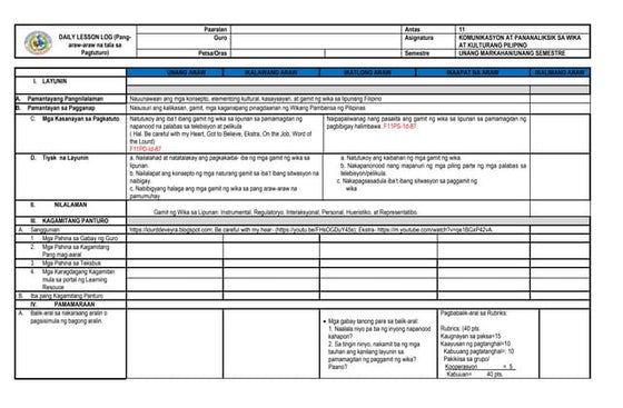 Rubriks sa Dula-dulaan.pptx