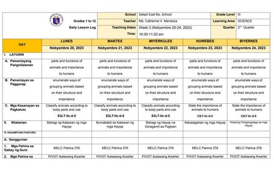 Science-3-Quarter-2-Week-2-Day-2. for demontrationpptx | PPTX