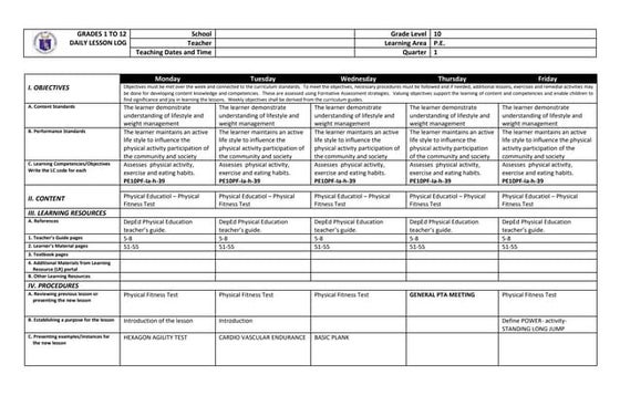 MAPEH 8 QUARTER 1 PHYSICAL EDUCATION AND HEALTH | PDF