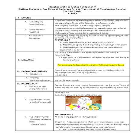 Dll ap7 quarter-3 | DOC