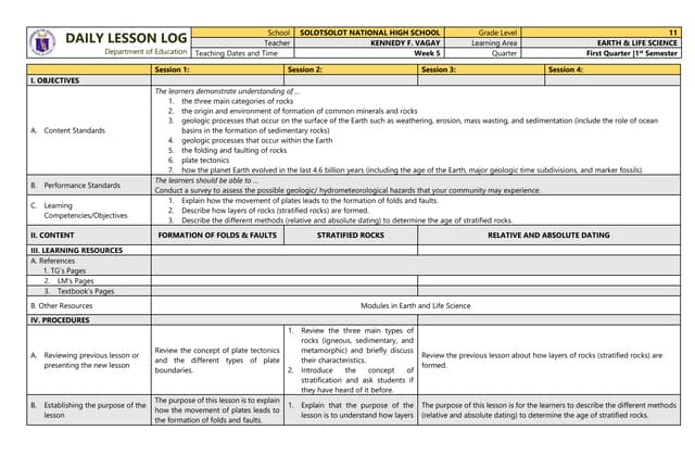 CORRELATION-OF-ROCK-LAYERS ELS GRADE 12.pptx