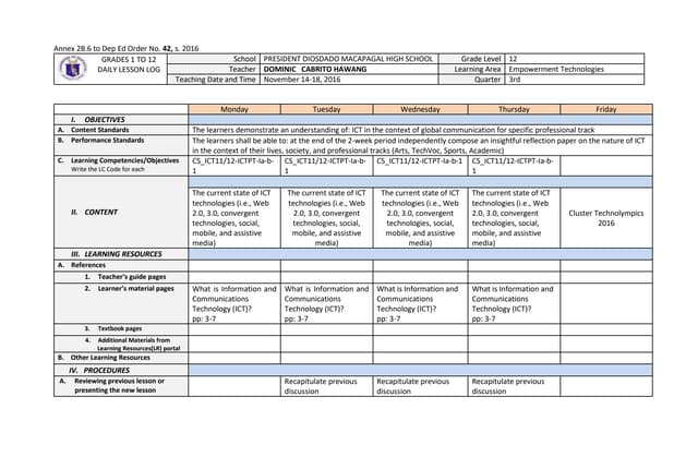 MODULE 1: INTRODUCTION TO INFORMATION AND COMMUNICATION TECHNOLOGY | PPTX