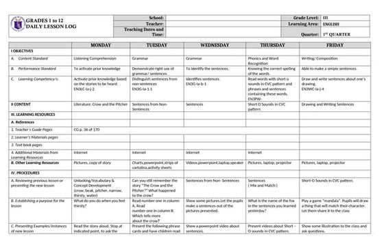 Semi-Detailed Lesson plan in Affixes | DOCX