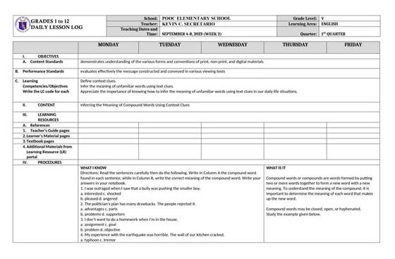 Using context clues | PPT