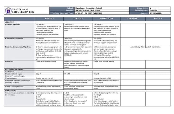 Solving problem involving volume | DOCX | Education