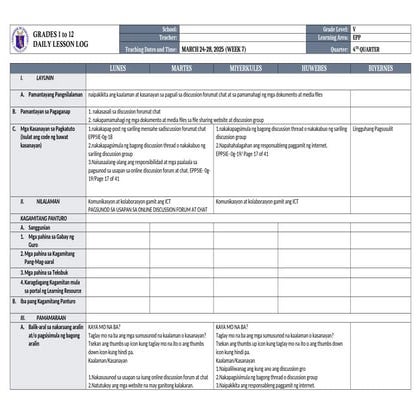 DLL_EPP 5_Q4_W7.docx ELEMENTARY TEACHERS | DOCX