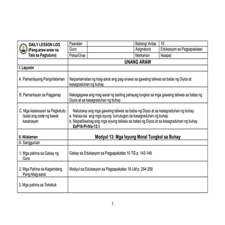 DLL ESP 10 Module 13-16 4th qtr.doc....x | DOCX