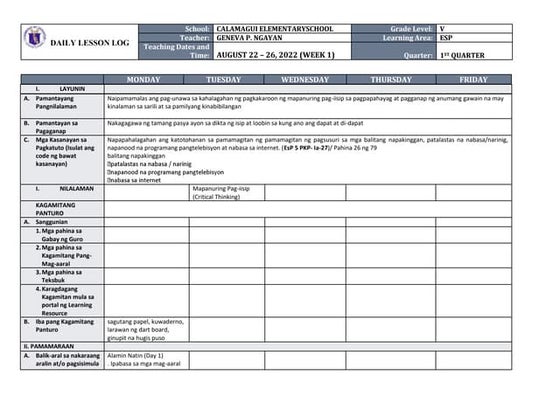 Grade 5 DLL EPP 5 Q4 Week 3.docx