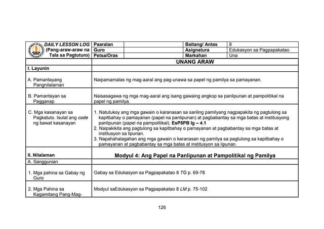 Q2 lesson 2 Mga Pagsubok sa Pamilya.pptx