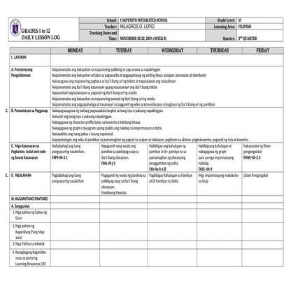 Daily Lesson Log for FILIPINO 6_Q2_W8.docx