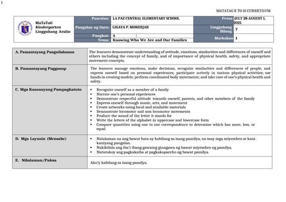 Lesson Exemplar_Kindergarten_Q2_Week1_v.2 | PDF
