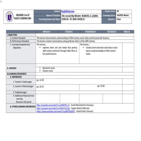 DAILY LESSON LOG_MAPEH-MUSIC 10_Q1_W2.docx